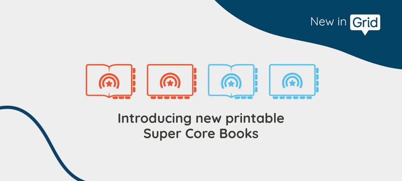 Introducing new printable Super Core Books